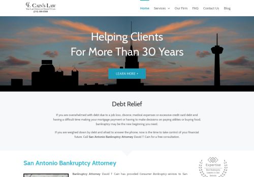 The law office of David T Cain - San Antonio Local Experts